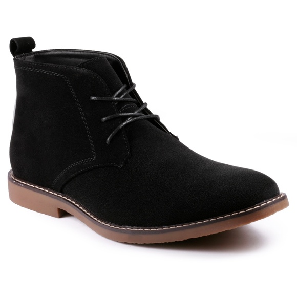 Metrocharm | Shoes | Metrocharm Mens Black Lace Up Ankle Fashion Boot ...